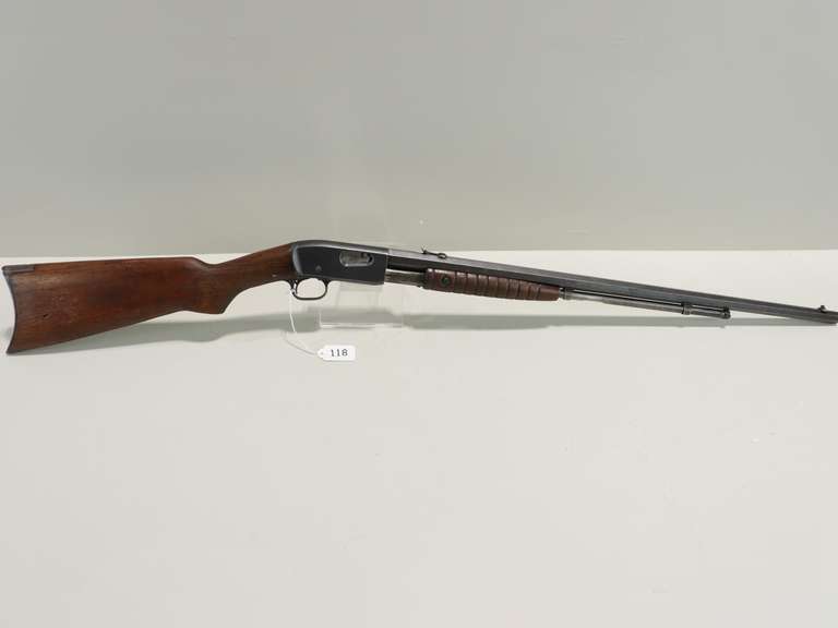 Remington Model 12 Pump Action Rifle - 22 S,L,LR - W/Octagon Barrel ...