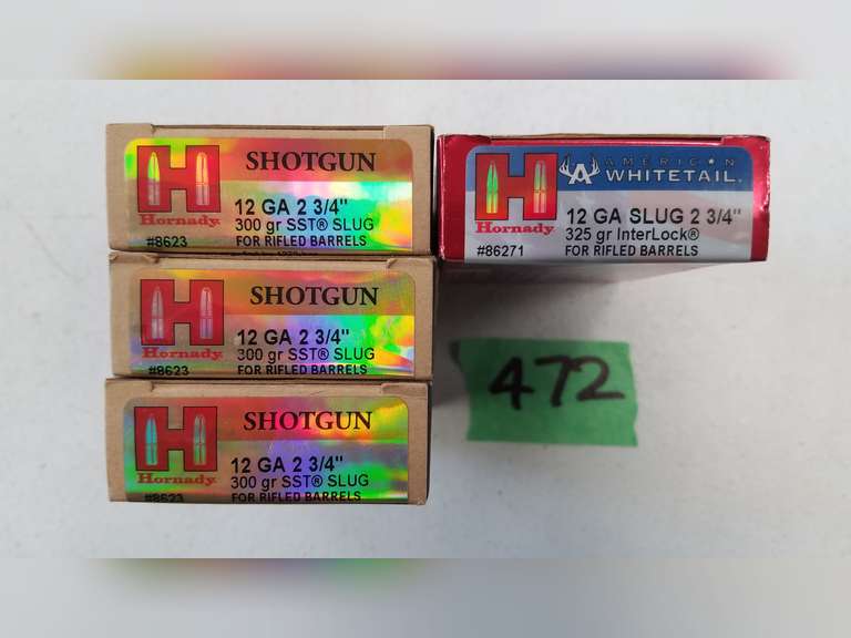 Hornady SST Shotgun Slug - 12 GA, 2-3/4", 300 Gr SST Slug (3 X 5 ...