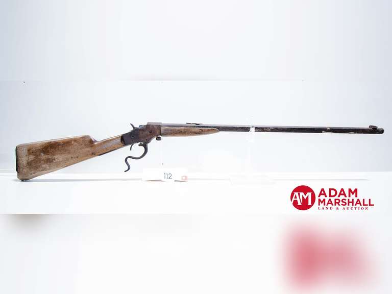 J Stevens Model 1915 Lever Action Single Shot Rifle - 22 LR - W/Octagon ...