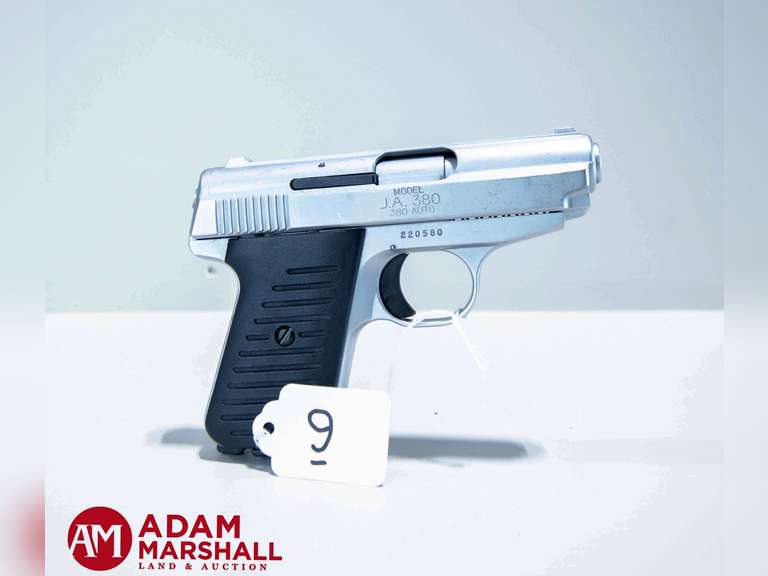 Jimenez Arms Inc Model JA380 Pistol - 380 Auto - W/One Extra Magazine ...
