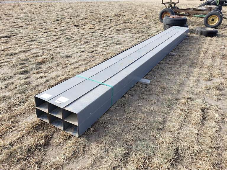 (12) Pieces Steel C Channel Tubing - 20FT - Adam Marshall Land ...