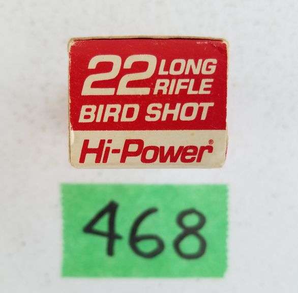 Vintage - Federal Hi-Power 22 Long Rifle Bird Shot (1 X 50) - Adam ...