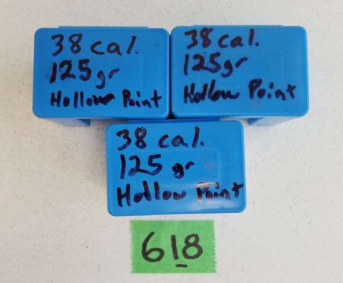 388 Cal - 125 Gr Hollow Point - Blemished (3 X 100) - Adam Marshall ...
