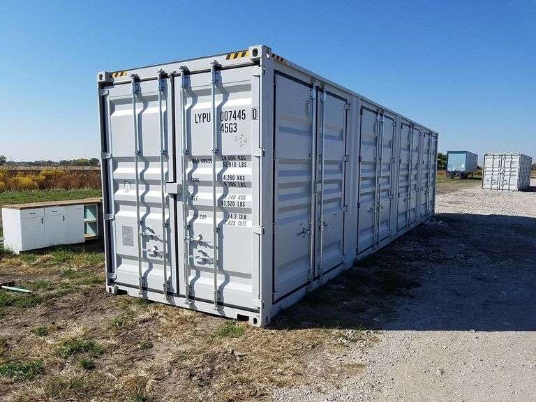 One Trip 40FT High Cube Four Multi doors Container - Adam Marshall Land ...