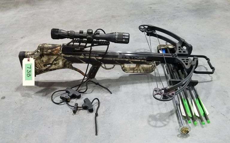 Stryker Strykzone 350 Crossbow W/Scope & Accessories - Adam Marshall ...