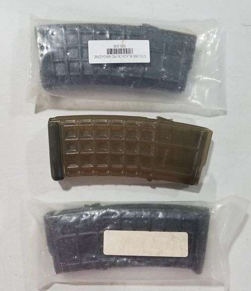 (3) 30 Rd MSAR Stg-556 Magazines - Adam Marshall Land & Auction, LLC
