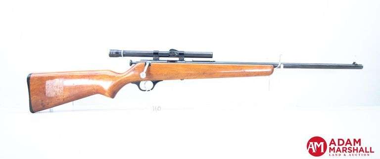 JC Higgins/Sears Roebuck Co Model 41 Bolt Action Rifle - 22 S,L,LR - W ...