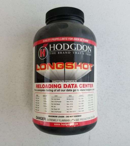 Hodgdon Longshot Shotgun Powder (2 X 1 Lb) - Adam Marshall Land ...