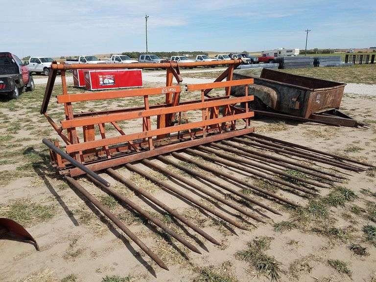 Hay Sweep for Farmhand Loader - Adam Marshall Land & Auction, LLC