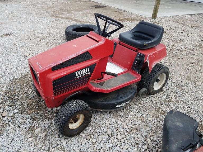 Toro Lawn Tractor - Adam Marshall Land & Auction, LLC