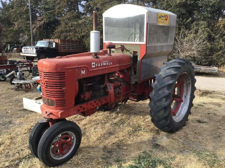 McCormick Farmall M Tractor - Adam Marshall Land & Auction, LLC