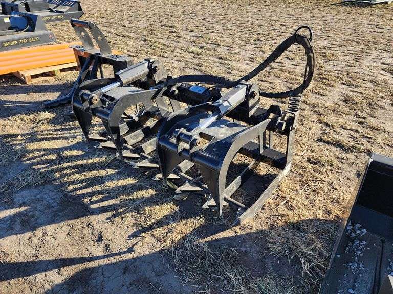 2021 Titan 60" Rock Bucket Grapple - Adam Marshall Land & Auction, LLC