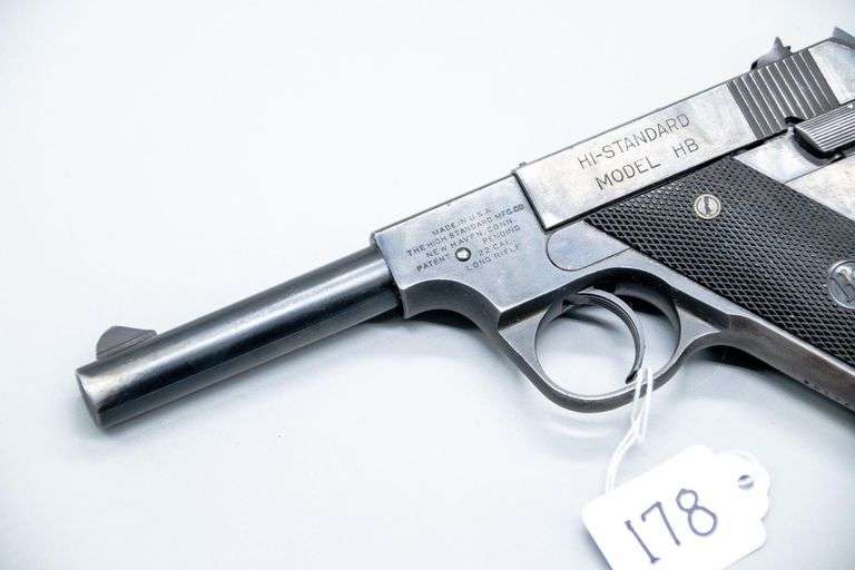 High Standard Model HB Pistol - 22 LR - 301769 - Adam Marshall Land ...