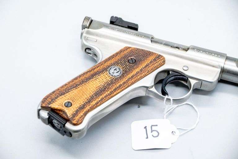 Ruger Mk II Competition Target Pistol - 22 LR - SN: 218-01766 - Adam ...