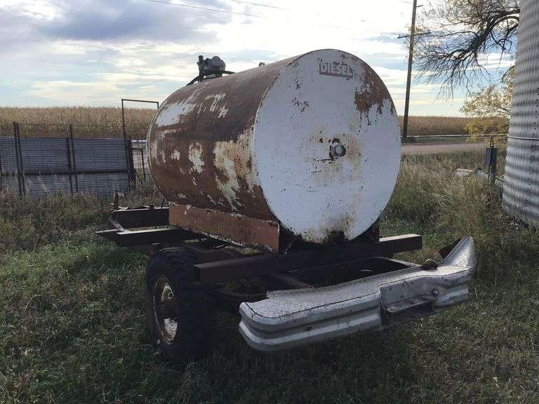 500 Gallon Fuel Trailer - Adam Marshall Land & Auction, LLC