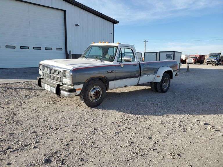 1992 Dodge Ram 350 Dually Pickup - Diesel - Adam Marshall Land ...