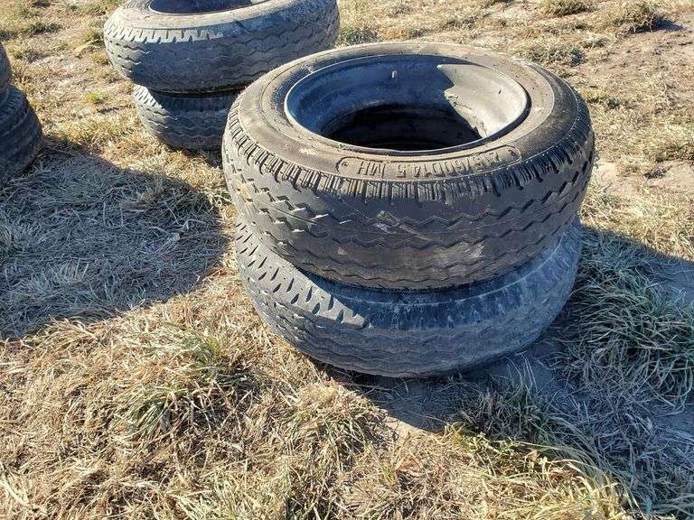 (2) Used Tires & Rims - Adam Marshall Land & Auction, LLC