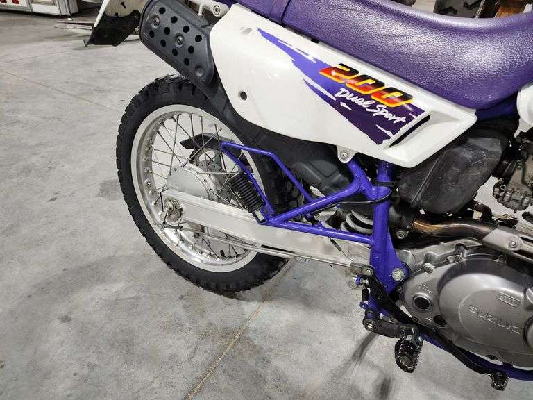 1996 Suzuki DR200SE Dirt Bike - Adam Marshall Land & Auction, LLC