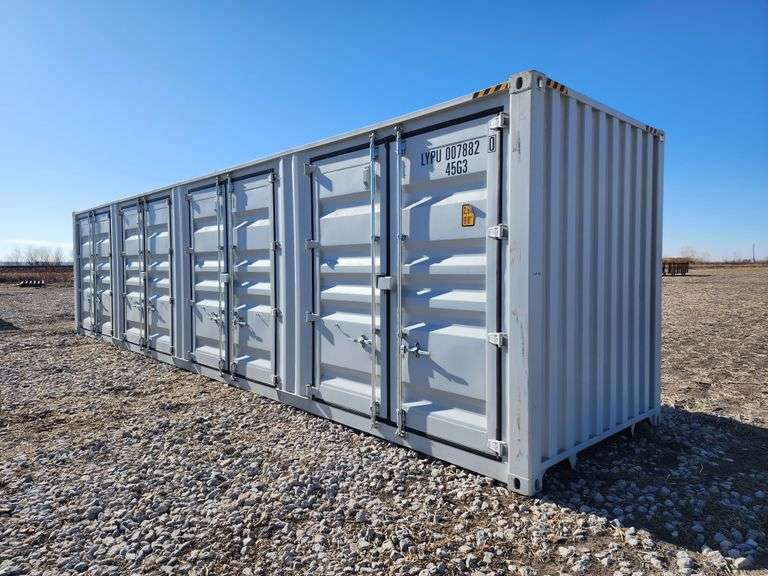 One Trip 40FT High Cube Four Multi doors Container - Adam Marshall Land ...