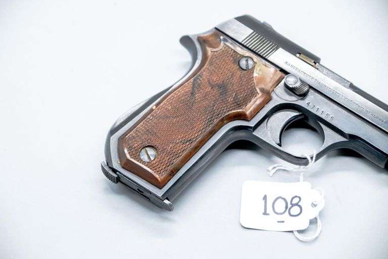 D'Armes Des Pyrenees Hendaye Unique Model 52 Pistol - 22 LR - SN ...
