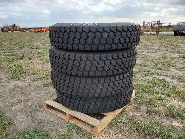 (4) Goodyear G622 RSD Tires - Adam Marshall Land & Auction, LLC