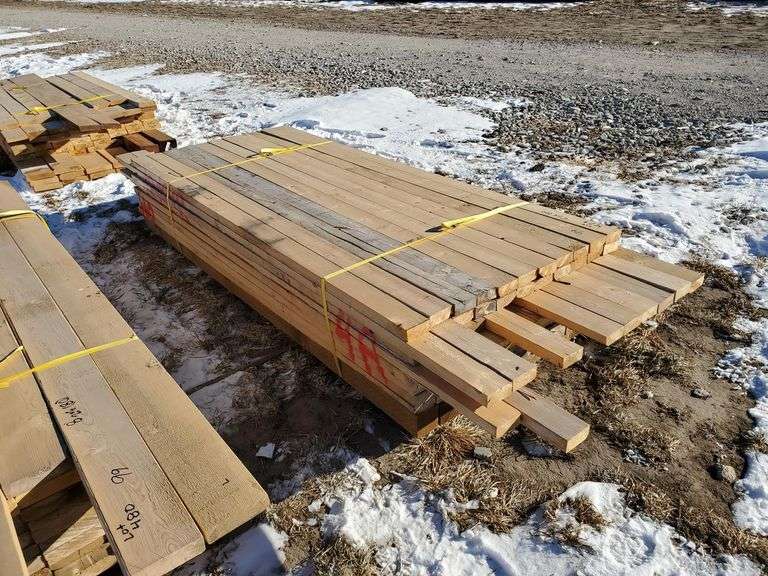 (100) Pieces Mostly 8FT Lumber, 2x4 - Adam Marshall Land & Auction, LLC