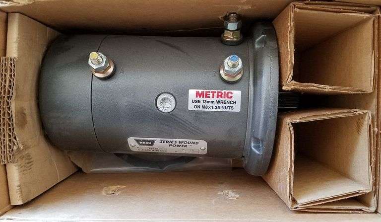 Warn Model 26626 12V Winch Motor - NIB - Adam Marshall Land & Auction, LLC