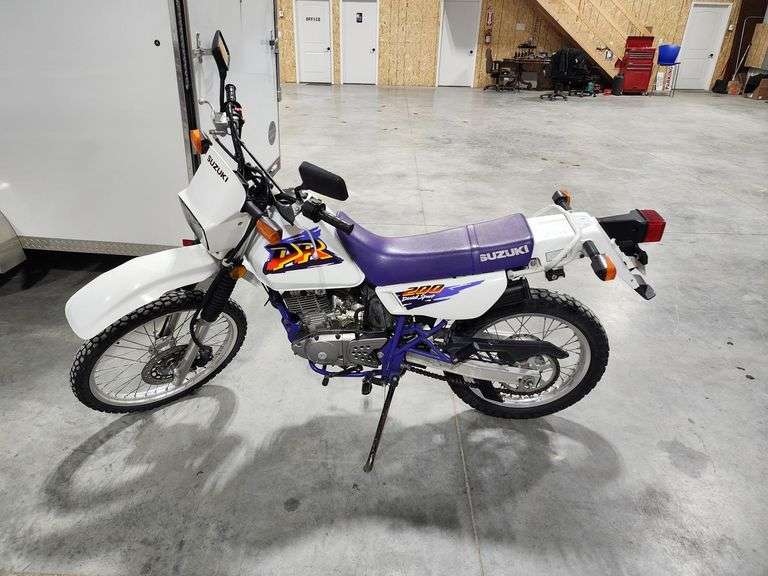 1996 Suzuki DR200SE Dirt Bike - Adam Marshall Land & Auction, LLC