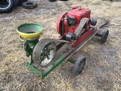 International Motor with Corn Grinder - Adam Marshall Land & Auction, LLC