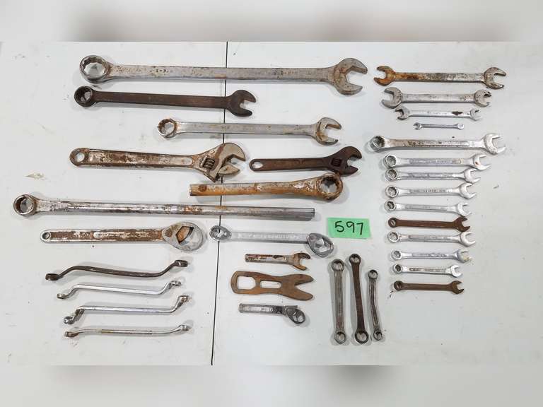 Assorted Wrenches - Adam Marshall Land & Auction, LLC