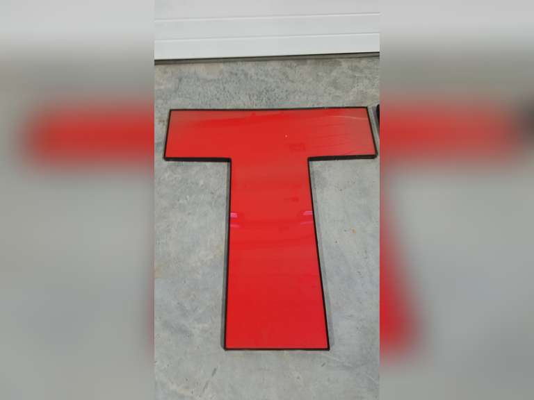 Vintage 30" Texaco Sign Letters - Covers Only - Adam Marshall Land ...