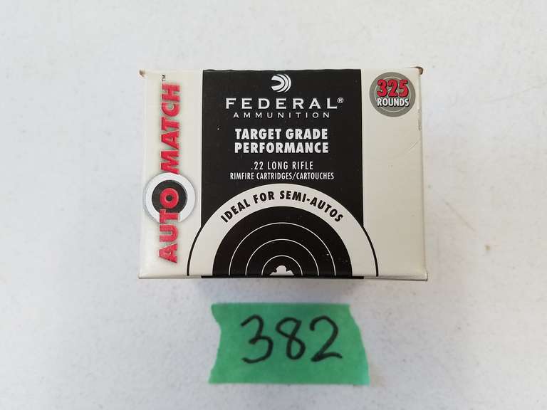 Federal Target Grade Performance - 22 LR, 40 Gr (1 X 325) - Adam ...