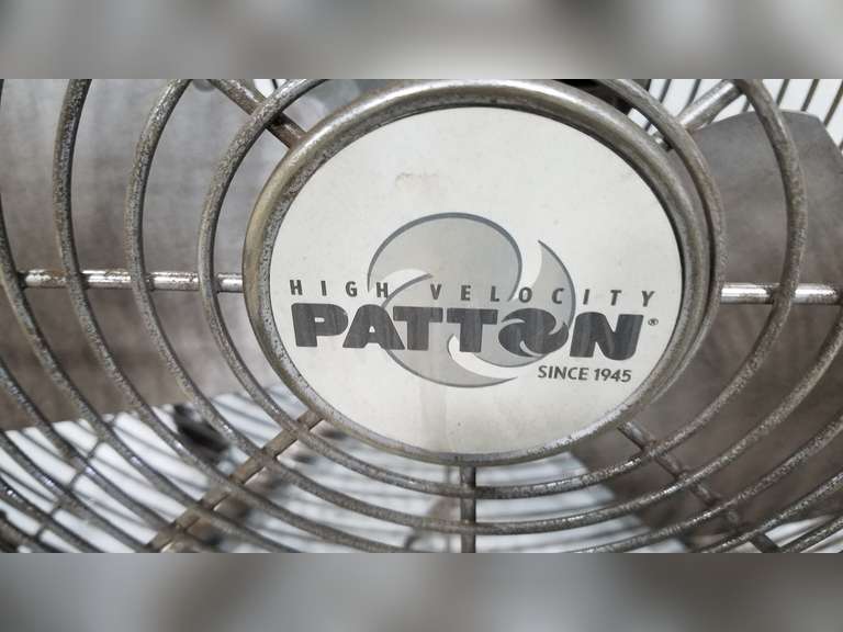 Patton High Velocity 23" Electric Fan - Adam Marshall Land & Auction, LLC