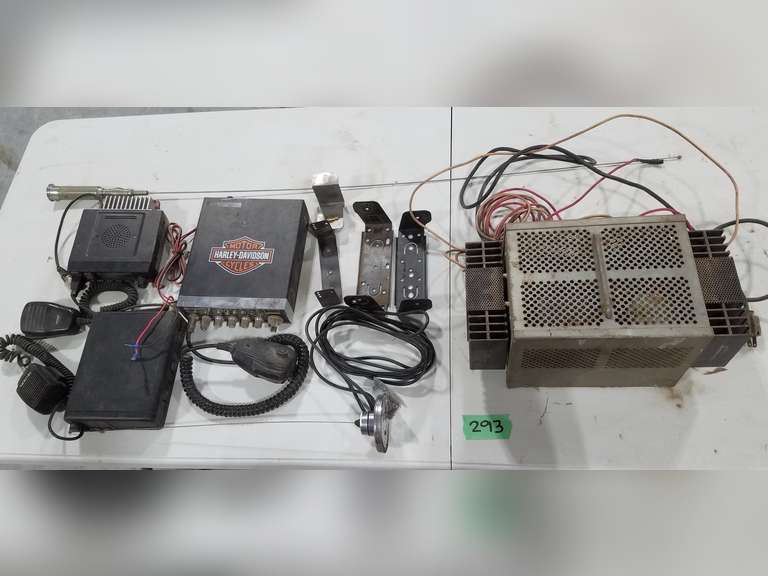 Assorted Radios & Accessories - (3) CBs, EF Johnson Power Supply - Adam ...