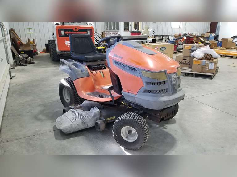 Husqvarna 48" Riding Mower - Working Condition - Adam Marshall Land ...