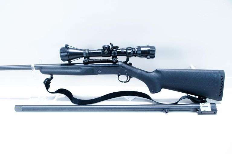New England Firearms Handi-Rifle SB2 - Single Shot Rifle/Shotgun - 223 ...