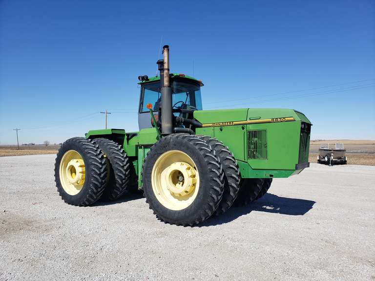 1996 John Deere 8870 4WD Tractor - Adam Marshall Land & Auction, LLC