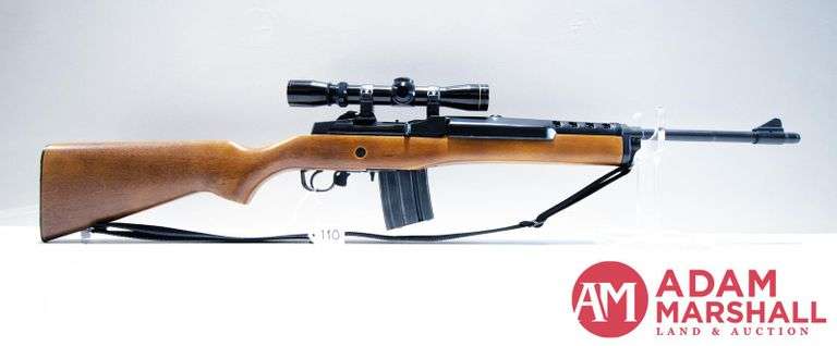 Ruger M14 Semi-Auto Mini Ranch Rifle - 223 - W/One Magazine, Leupold ...