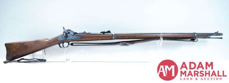 Springfield US Model 1873 Single Shot Rifle - 45-70 Govt - W/Trap Door ...