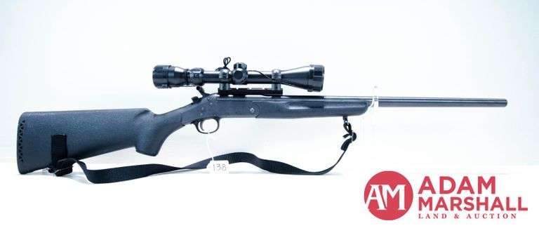 New England Firearms Handi-Rifle SB2 - Single Shot Rifle/Shotgun - 223 ...
