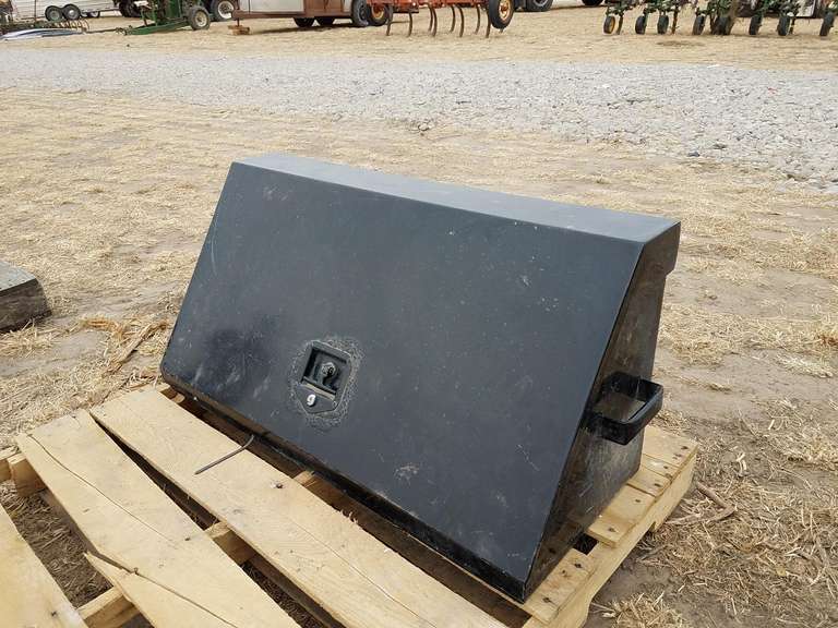 Angled Tool box 37x15x18T - Adam Marshall Land & Auction, LLC