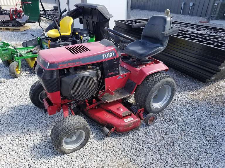 (Video Added) Toro Wheel Horse 520-H Riding Mower - Adam Marshall Land ...