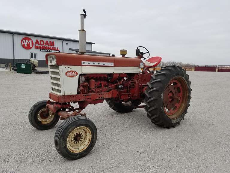 1959 Farmall 460 Diesel Tractor - Adam Marshall Land & Auction, LLC