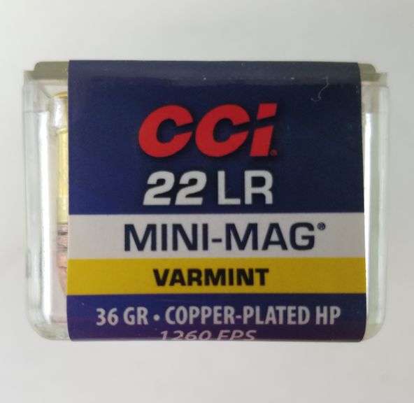 CCI Mini Mag 22 LR HP - 36 Gr Varmint (5 X 100) - Adam Marshall Land ...
