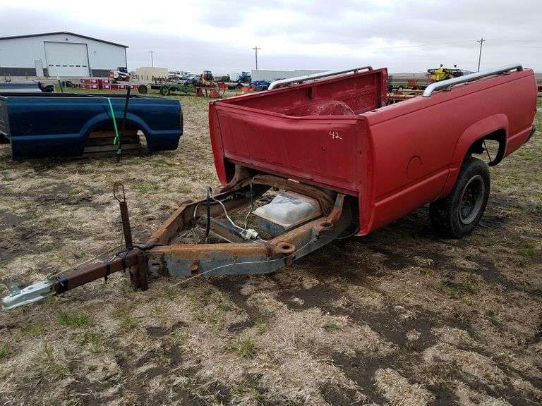 Pickup Box Trailer, 8FT - Adam Marshall Land & Auction, LLC