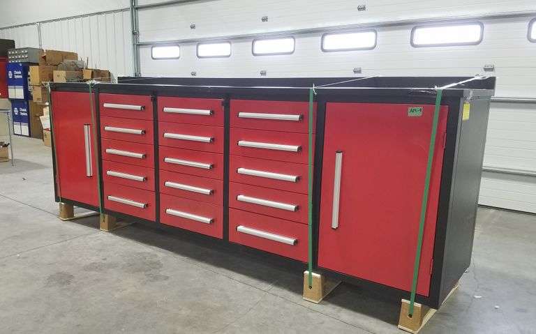 Unused Steelman Tool Box - 15 Drawers, 2 Doors - Adam Marshall Land ...