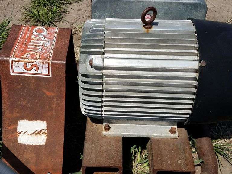 Gorman Rupp Pump w/ Electric motor - Adam Marshall Land & Auction, LLC