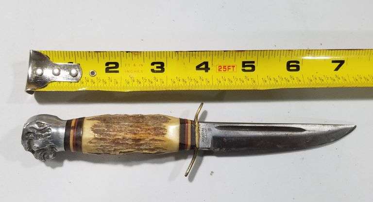 Luckhaus & Gunther - Solingen-Germany Two Knife Set W/ Leather Sheaths ...