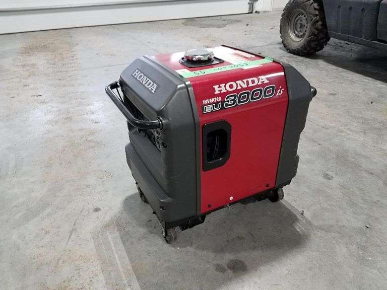 Honda EU3000IS Generator Inverter - Adam Marshall Land & Auction, LLC