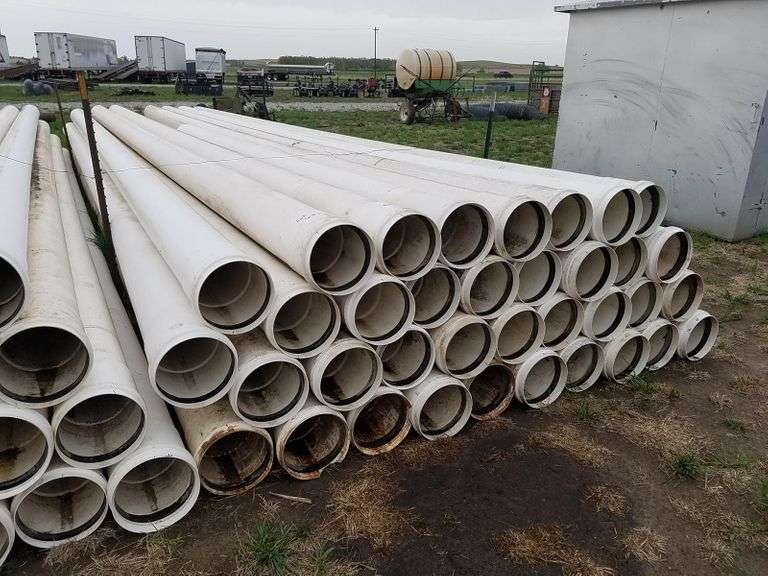 (36) PVC 10" Main Line Pipe - Adam Marshall Land & Auction, LLC
